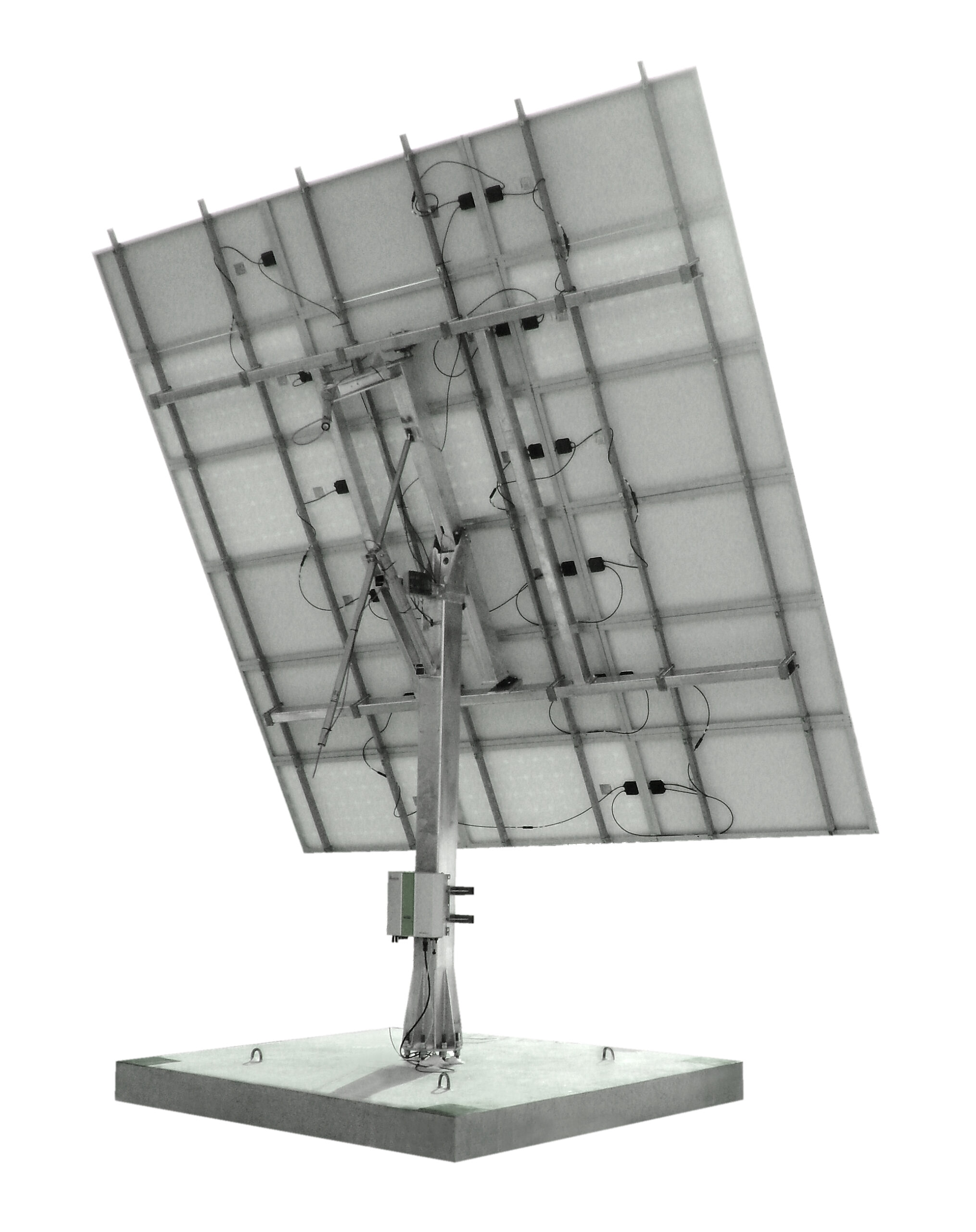 Solar Tracker 2-axis ST44M3V15P w backstr. for 15 pan. / 0153 ...