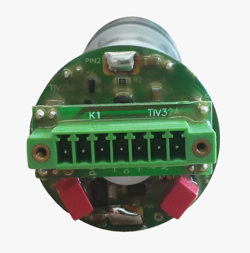 Gearmotor assy D36-R99.5-6000-24V 24VDC 36W with RA bearing and TIV25F ...